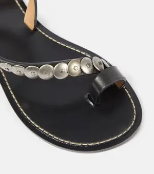 Isabel Marant Étoile Melte Studded Leather Sandals