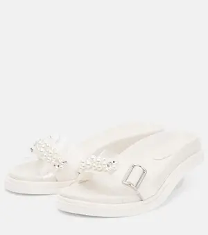 Simone Rocha Leather Slides