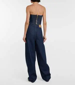 Magda Butrym Denim Bustier