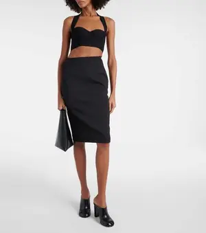 Alaïa Halterneck Bra Top