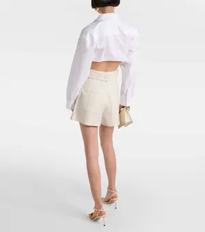 Jacquemus Le Short Bari High-rise Shorts