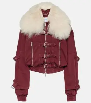 Blumarine Zip Up Jackets For Women