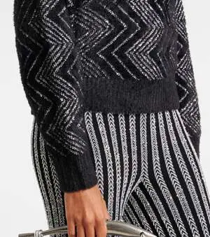 Missoni Zig Zag Metallic Knit Sweater