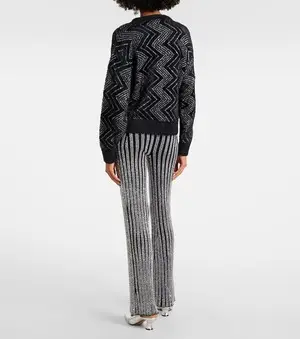 Missoni Zig Zag Metallic Knit Sweater