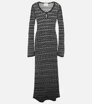 Isabel Marant Étoile Cotton-blend Maxi Dress - Black