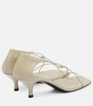 TOTEME Knot Leather Sandals