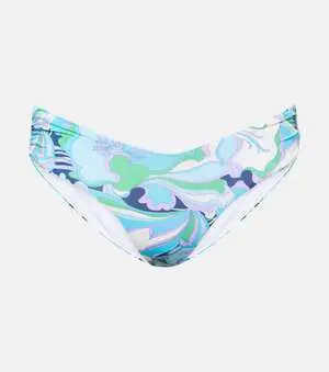 Melissa Odabash Colombia Bikini Bottom - Blue