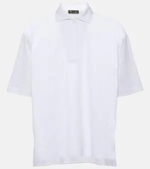 Loro Piana Linen Polo Shirt