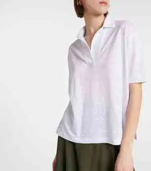 Loro Piana Linen Polo Shirt