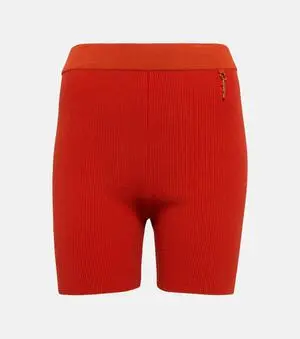 Jacquemus Le Short Pralu Ribbed-knit Shorts