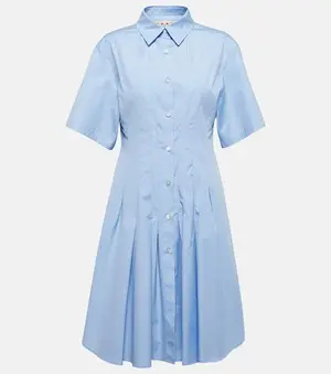 Marni Cotton Poplin Shirt Dress