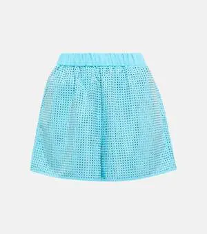 SELF-PORTRAIT Embellished Shorts