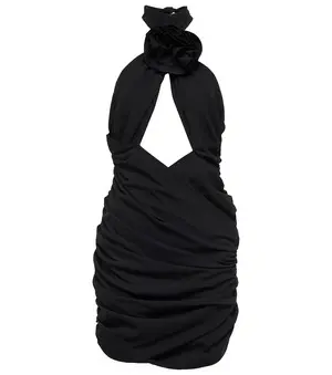 Magda Butrym Cutout Silk-blend Minidress