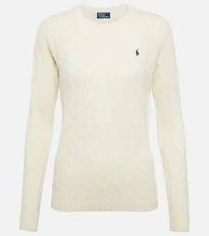 Polo Ralph Lauren Cable-knit Cotton Sweater - White