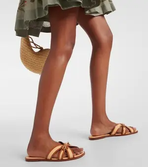 Zimmermann Prisma Raffia Slides