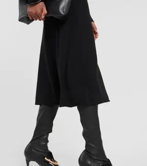 JIL SANDER Cashmere Midi Dress