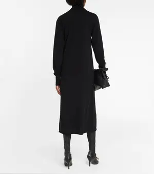 JIL SANDER Cashmere Midi Dress