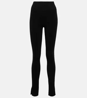 Galvan Split-hem Leggings