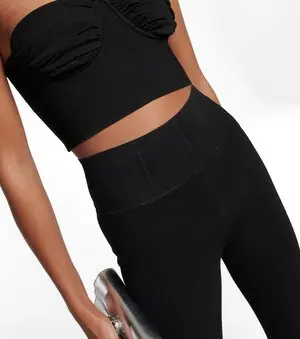 Galvan Split-hem Leggings