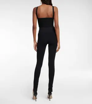 Galvan Split-hem Leggings