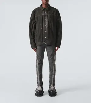 Rick Owens Sphinx Jumbo Worker Denim Jacket