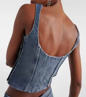 Off-White Denim Bustier