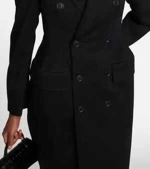 Balenciaga Structured Double-breasted Wool Coat