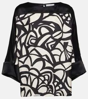Max Mara Printed Kaftans Tunics