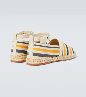 BODE Namesake Striped Espadrilles