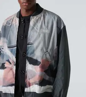 Undercover X Helen Verhoeven Printed Bomber Jacket
