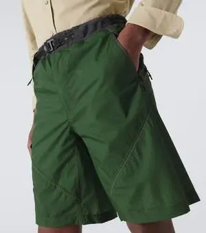 AND WANDER Ripstop Shorts - Green