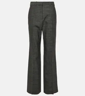 THE ROW Gandal Straight Virgin Wool Trousers