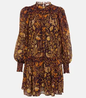 Ulla Johnson Maja Printed Minidress