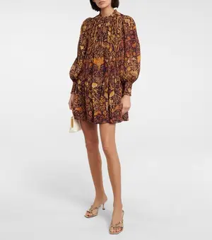 Ulla Johnson Maja Printed Minidress