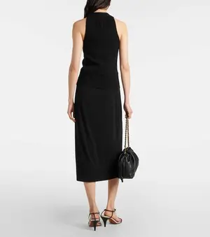Vince Cotton-blend Tank Top - Black