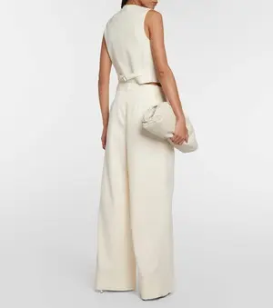 Wardrobe.NYC Low-rise Wide-leg Wool Pants