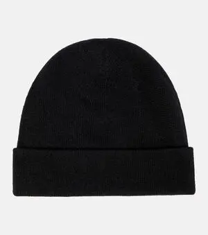 Max Mara Helmut Cashmere Beanie - Black