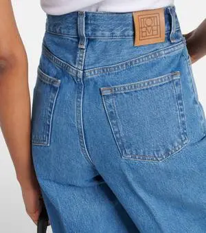 TOTEME Wide-leg Cotton Jeans