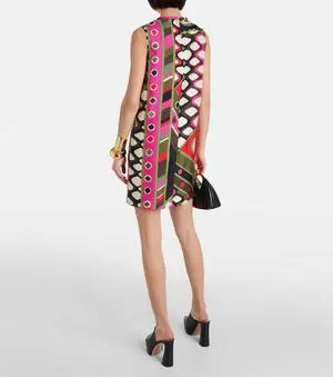 Emilio Pucci Vivara Printed Mini Dress