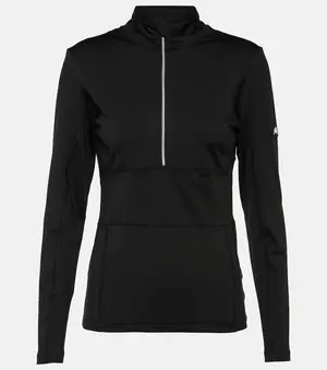 JETSET Ginger Halfzip Slim Top