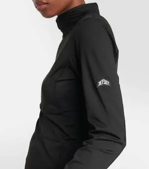 JETSET Ginger Halfzip Slim Top