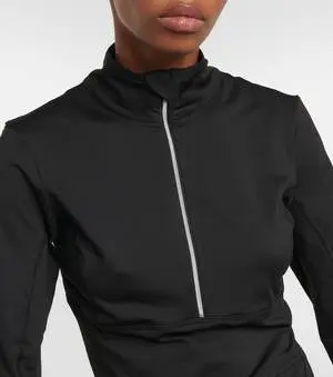 JETSET Ginger Halfzip Slim Top