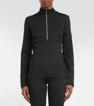 JETSET Ginger Halfzip Slim Top