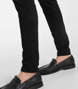 JOSEPH High-rise Stretch-gabardine Leggings - Black