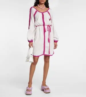 Anna Kosturova Penelope Cotton Minidress