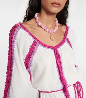 Anna Kosturova Penelope Cotton Minidress
