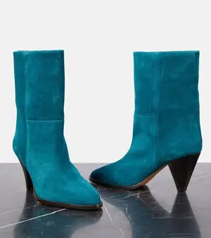 Isabel Marant Rouxa Suede Ankle Boots