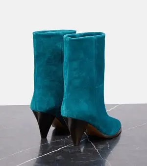 Isabel Marant Rouxa Suede Ankle Boots