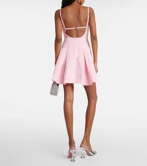 Staud Joli Grosgrain Minidress