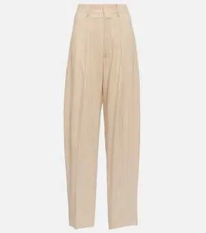 Isabel Marant Étoile Sopiavea Pinstriped Pants
